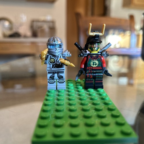 LEGO 70748 NINJAGO Zane Titanium Ninja Minifigure And Nya Samurai X ...