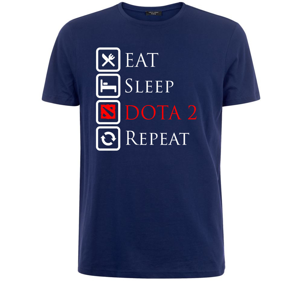 Eat Sleep Dota Repeat Logo