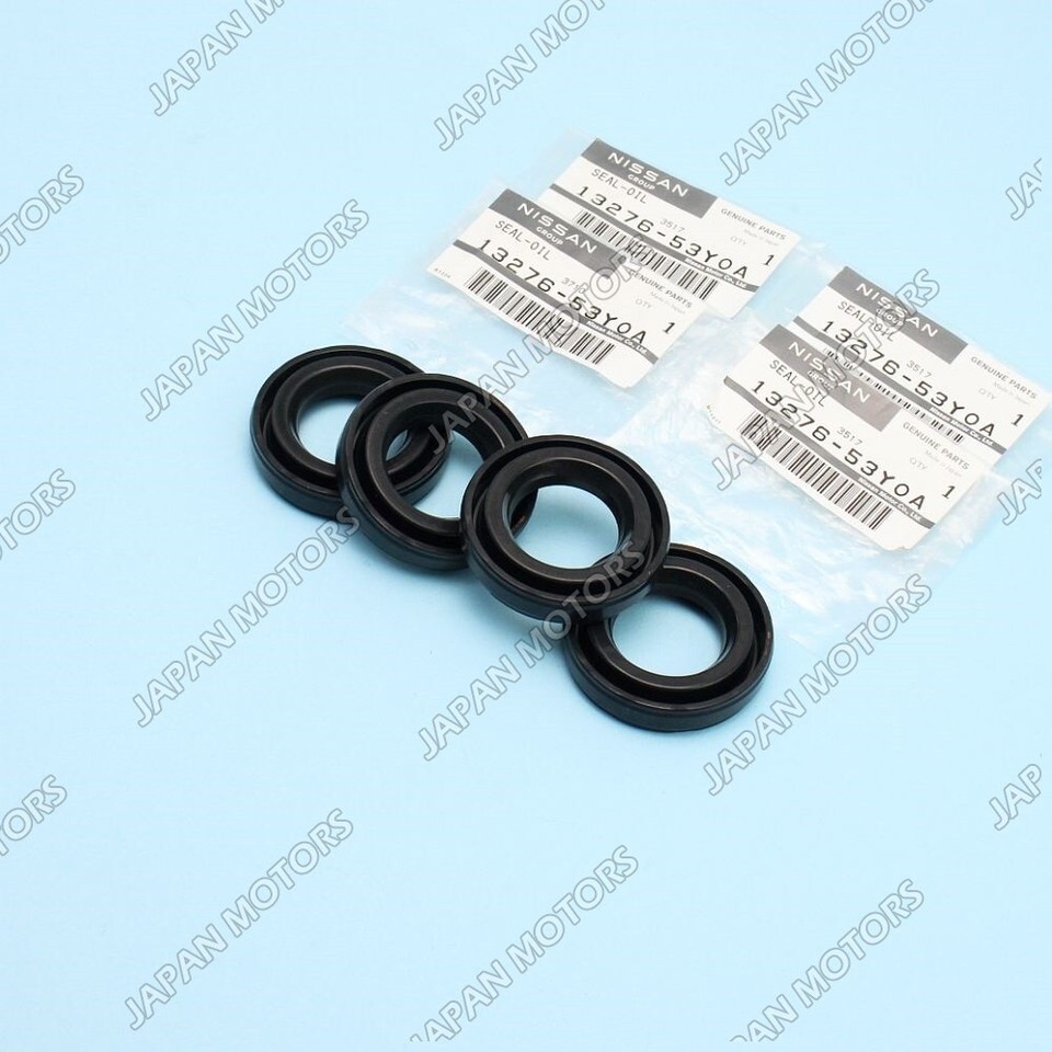 13276-53Y0A Set of 4 New Genuine Nissan Sentra 1.8L Spark Plug Tube Oil ...