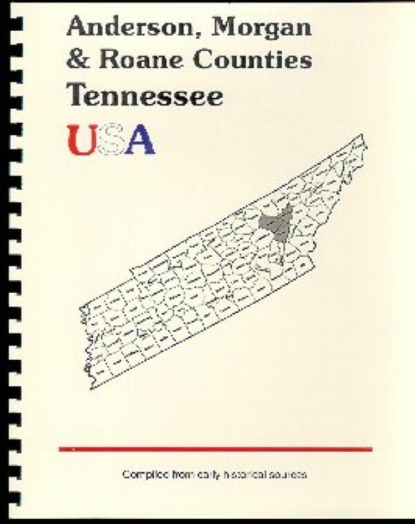TN Anderson/Morgan/Roane County Tennessee Norris Dam 1886 Clinton ...