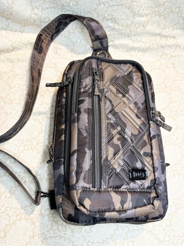 Lug Tailback Sling Bag - Camo Black - NWOT | eBay