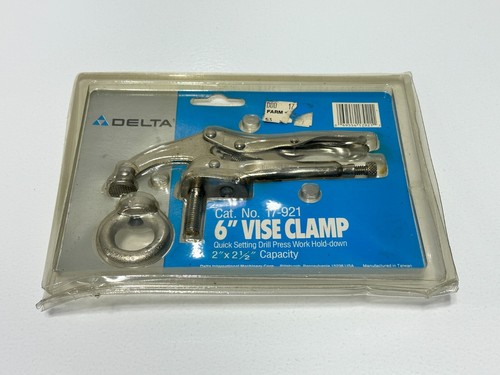 DELTA Tools 6" Vise Clamp 17-921 New Old Stock | eBay