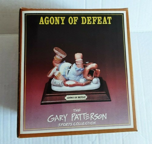 The Gary Patterson Sports Collection Agony of Defeat Tennis Porcelain ...