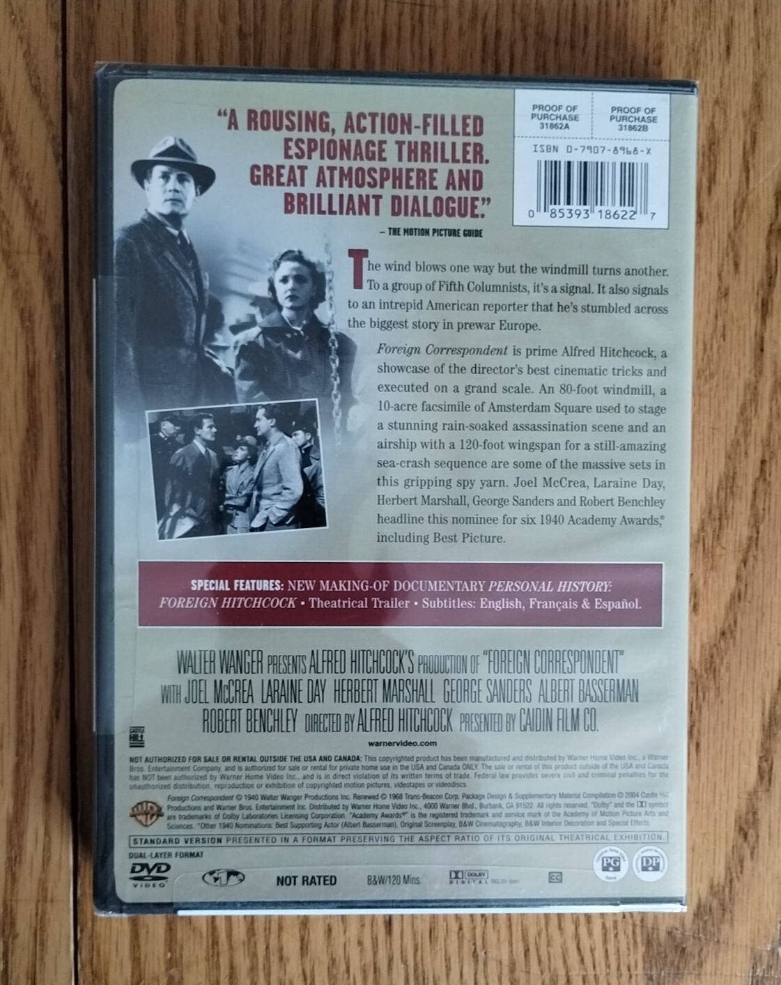 Foreign Correspondent (DVD, 2004) for sale online | eBay