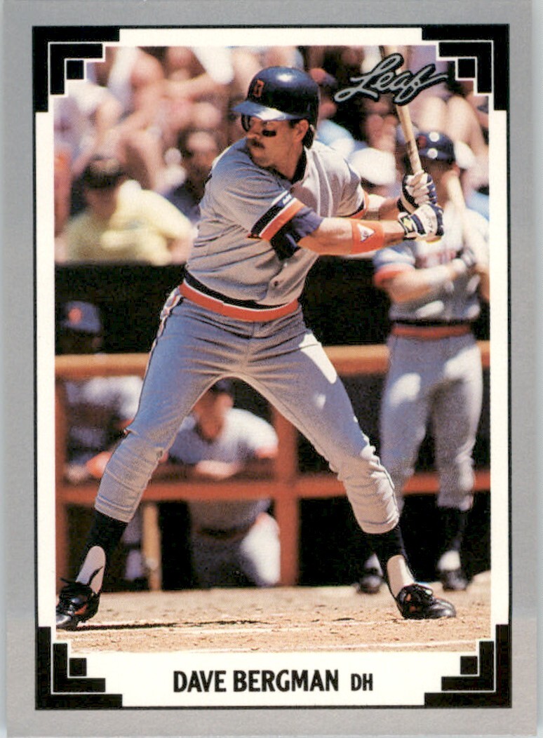 1991 Leaf Dave Bergman Detroit Tigers #92 | eBay