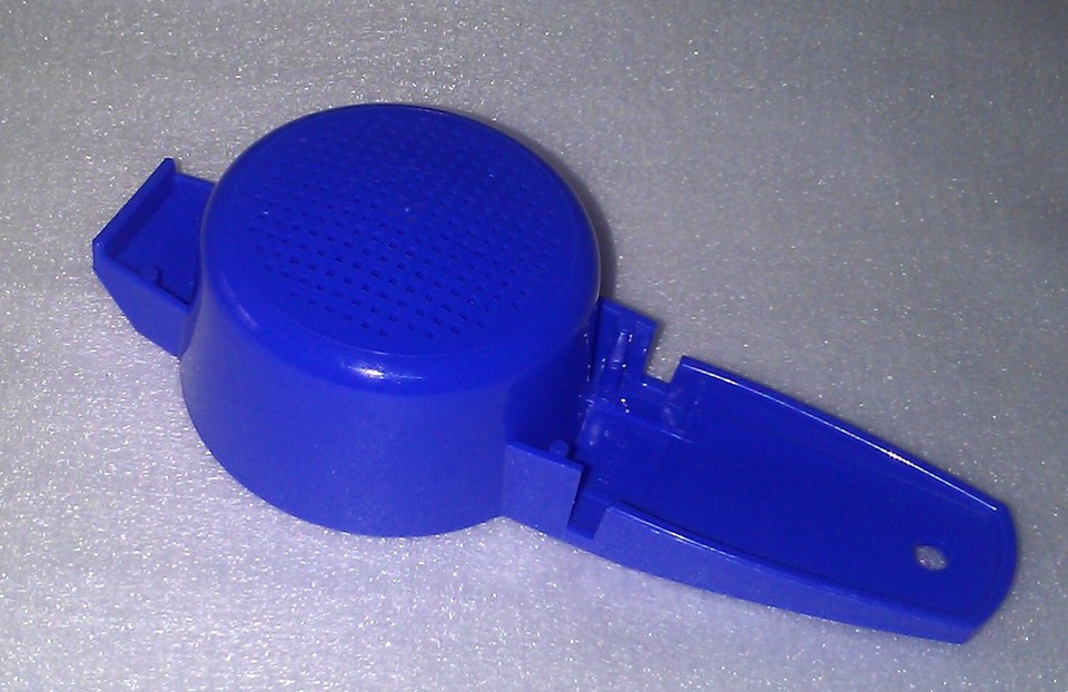 Tupperware Mini Strainer Green Tea Powdered Sugar Sifter Dark Blue New ...