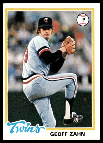 1978 Topps Geoff Zahn Minnesota Twins #27 | eBay