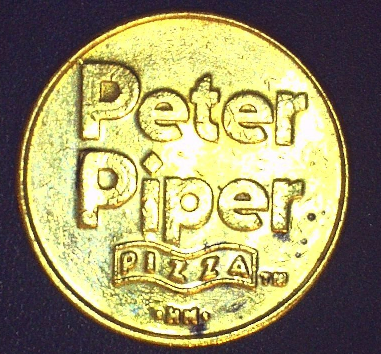 Peter Piper Pizza Play Professionals- Video Arcade Token | eBay