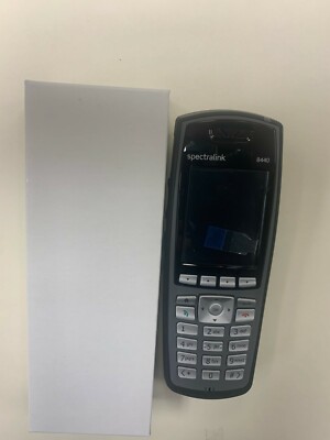 Spectralink 8440 Phone Black 2200-37148-001 w/o LYNC | eBay