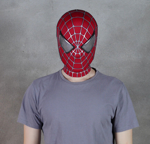 Movie Spider-Man Tobey Maguire Cosplay Mask Full Face Halloween ...