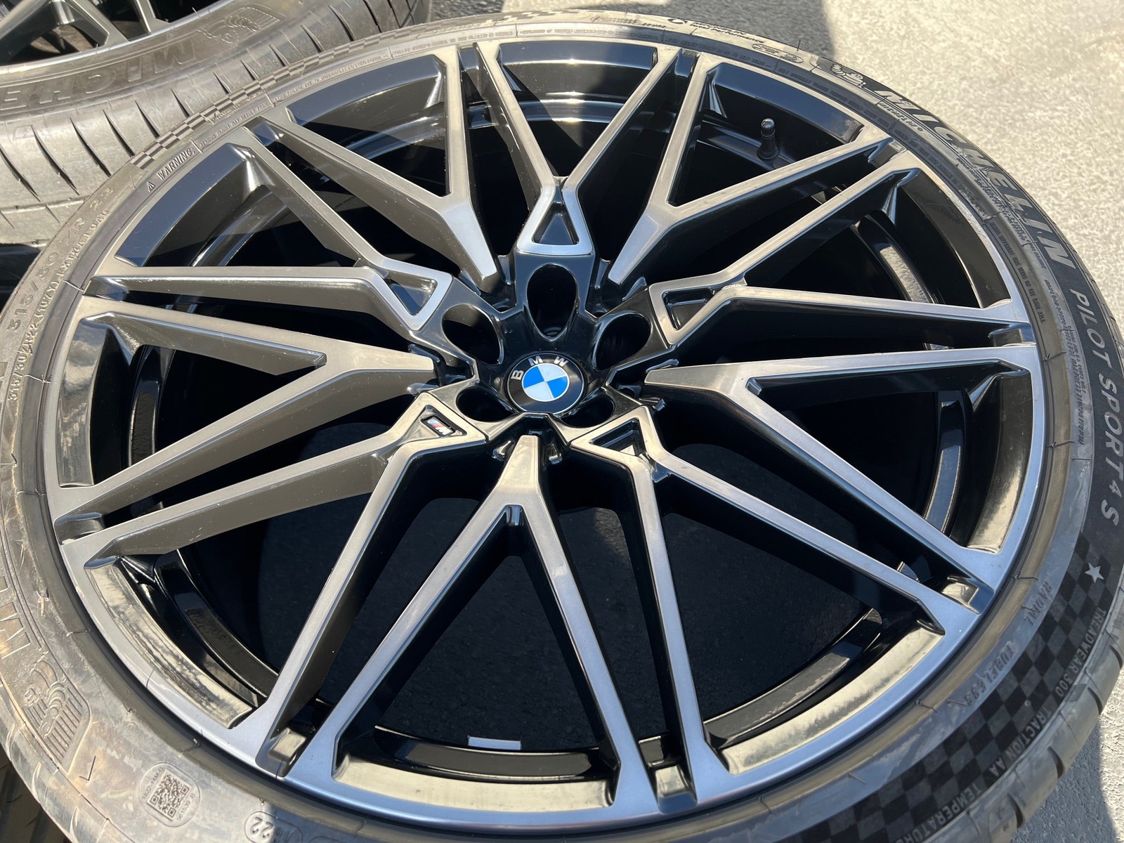 21/22 Inch BMW X5M F95 X6M F96 Competition M818 Rims Staggered Tires | eBay