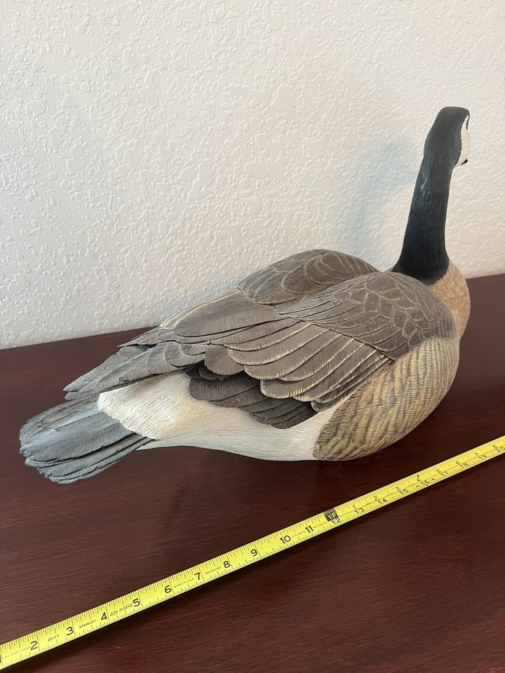 Canada Goose Decoy Lifesize Wood Carving By Dave Alexander | eBay