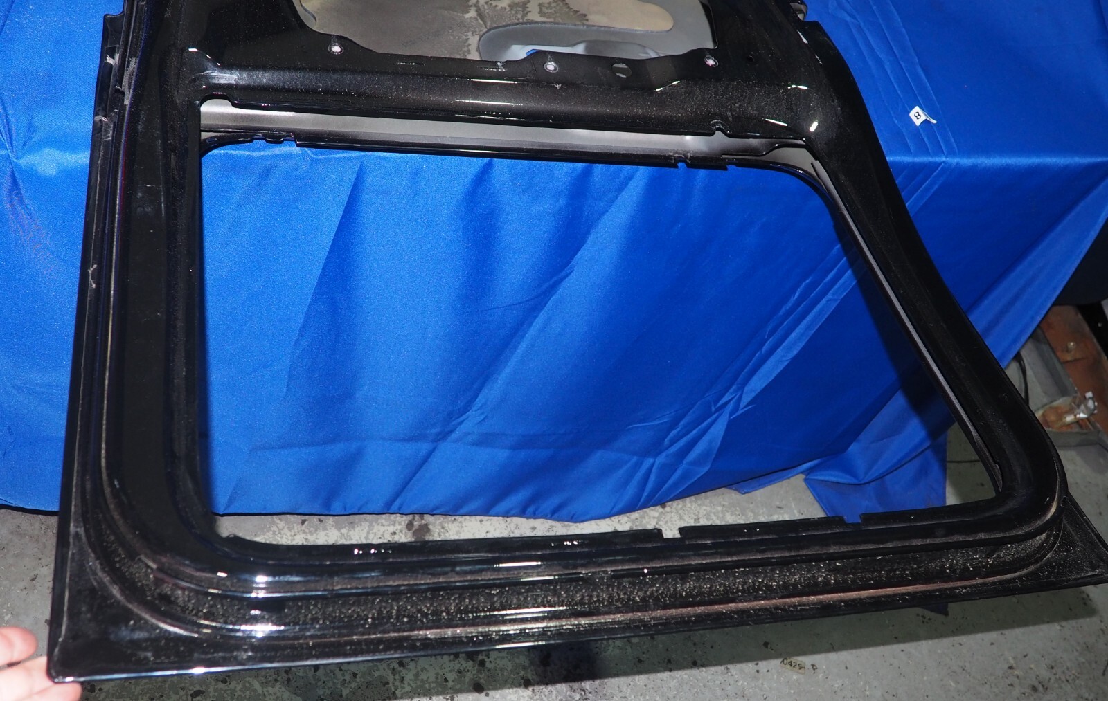 2018-2024 Jeep Wrangler JL Gladiator Driver Left Rear Door Shell Black ...