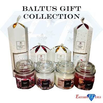 Baltus Fragranced Candles Reed Diffuser Christmas Gift Set Collection ...