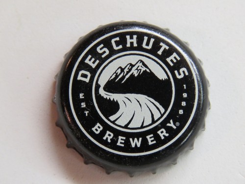 BEER Bottle Crown Cap ~ DESCHUTES Brewing Co ~ Bend, OREGON ~ River ...