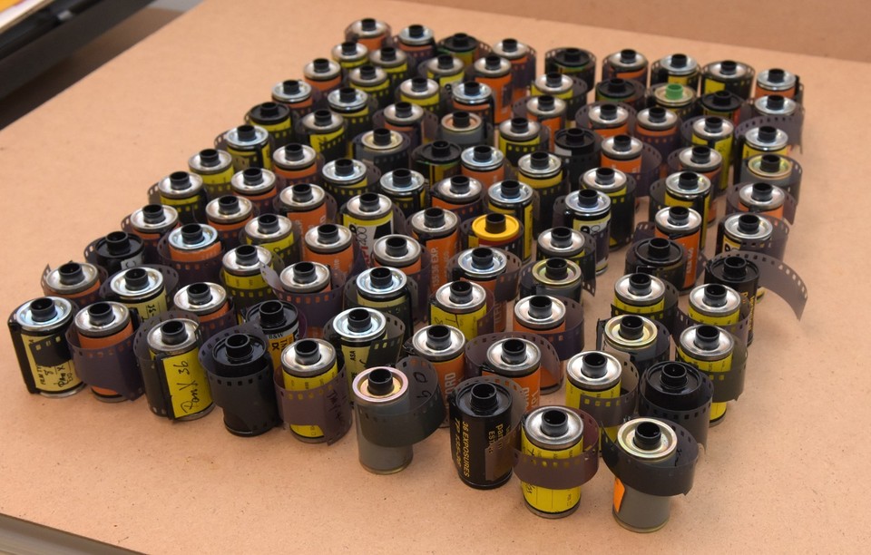 108 Bulk-Loaded 35mm Film Rolls – Vintage Kodak & Ilford, 36 Exp. | eBay
