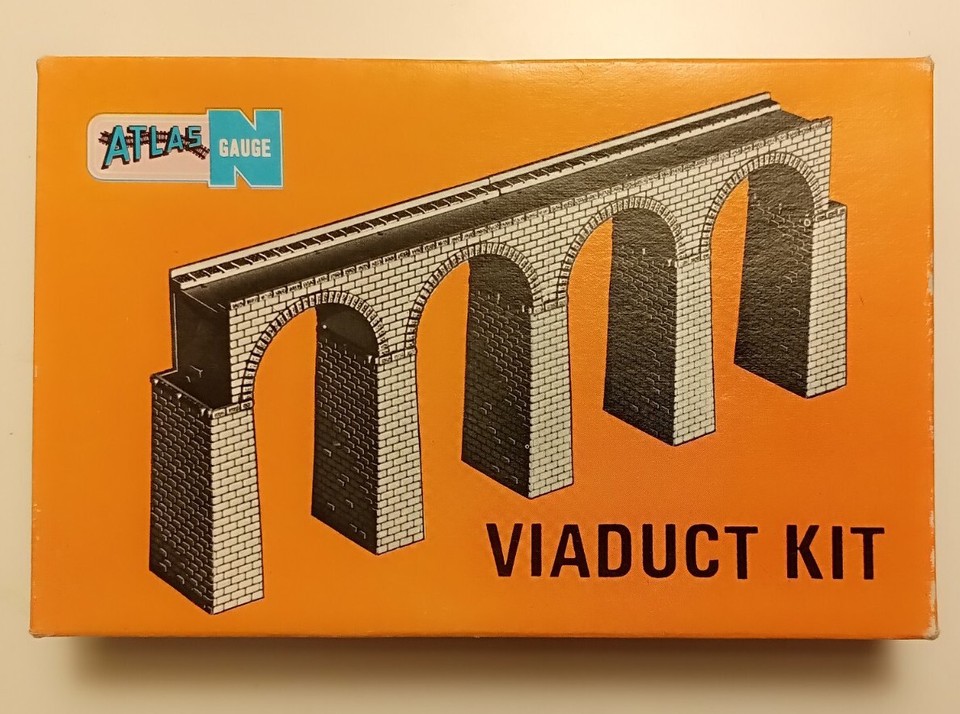 ATLAS N GAUGE VIADUCT KIT #2826 UNASSEMBLED with INSTRUCTION SHEET | eBay