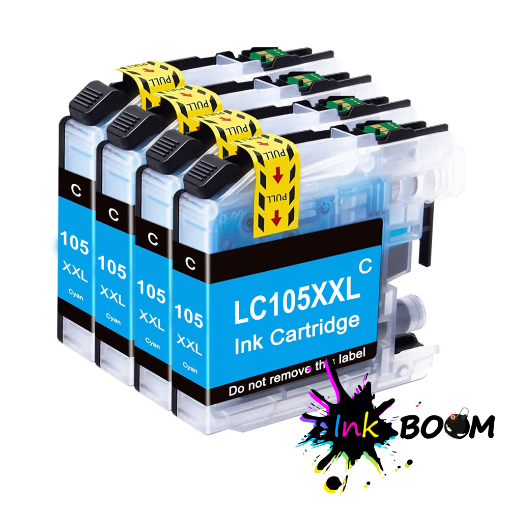 4C Ink Cartridge fits Brother LC105 LC107 MFC-J6920DW J4510DW J4410DW ...