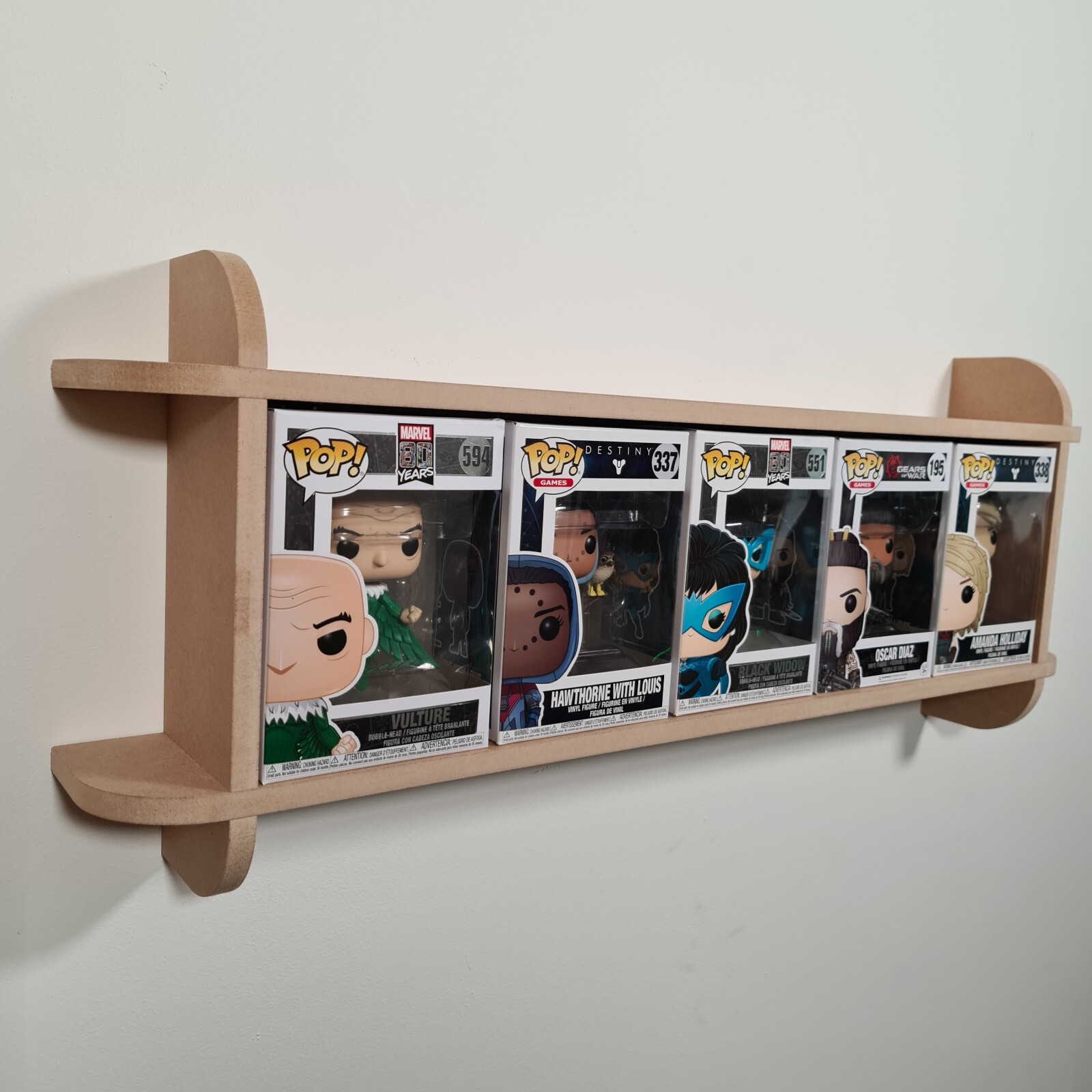 Funko Pop Display Shelf, Wall Display MDF Pop Vinyl Storage Boxed Pops ...