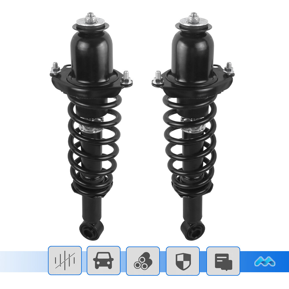 Rear Shocks Struts w/ Coil Spring For 2009-2013 Toyota Corolla L4 ...