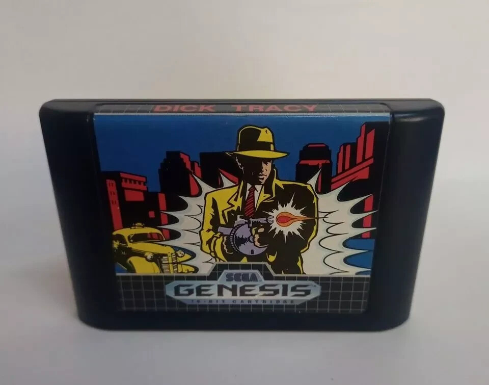 Dick Tracy Sega genesis game CIB minty megadrive 10086010145 | eBay