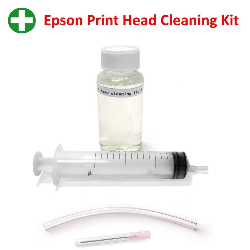 Cleaning Fluid fits Epson Canon Brother Inkjet Printer head 100ml ...