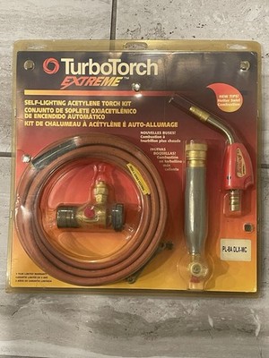TurboTorch Extreme PL-8A DLX-MC Acetylene Torch Kit 0386-0834 Sealed ...
