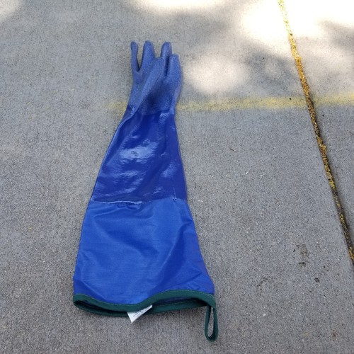 Tucker Safety Steam Glove Burn Guard Blue Medium | eBay