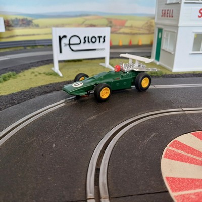 Scalextric Scaletti Arrow C23. No 6. BRG. F1. Formula One. Vintage Slot ...