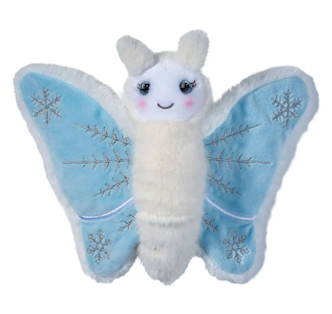 Douglas Wren Snowflake Moth Plush Stuffed Animal, 10" wide | eBay