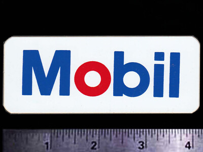 MOBIL Oil Company - Gas Station - Original Vintage 1980's Racing Decal ...