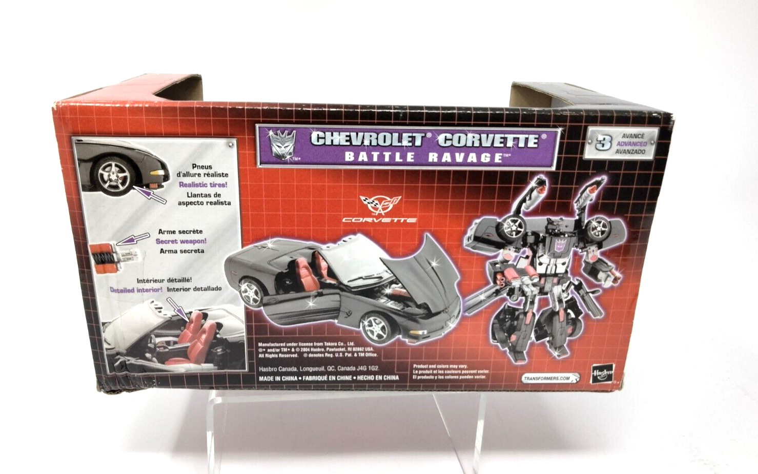 Hasbro Transformers Alternators: Chevrolet Corvette Action Figure for ...