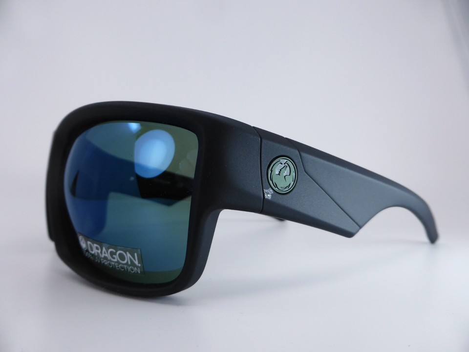 `Dragon Sunglasses DEADLOCK LL H2O Matte Black - POLARISED Petrol Ion ...