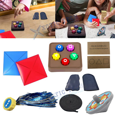 Korean Traditional Play Game Family Travel Games Kit Invitation Card ...