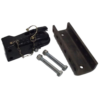 Adjustable 15,000 lb Tongue Coupler 2-5/16" Trailer Hitch Kit w ...