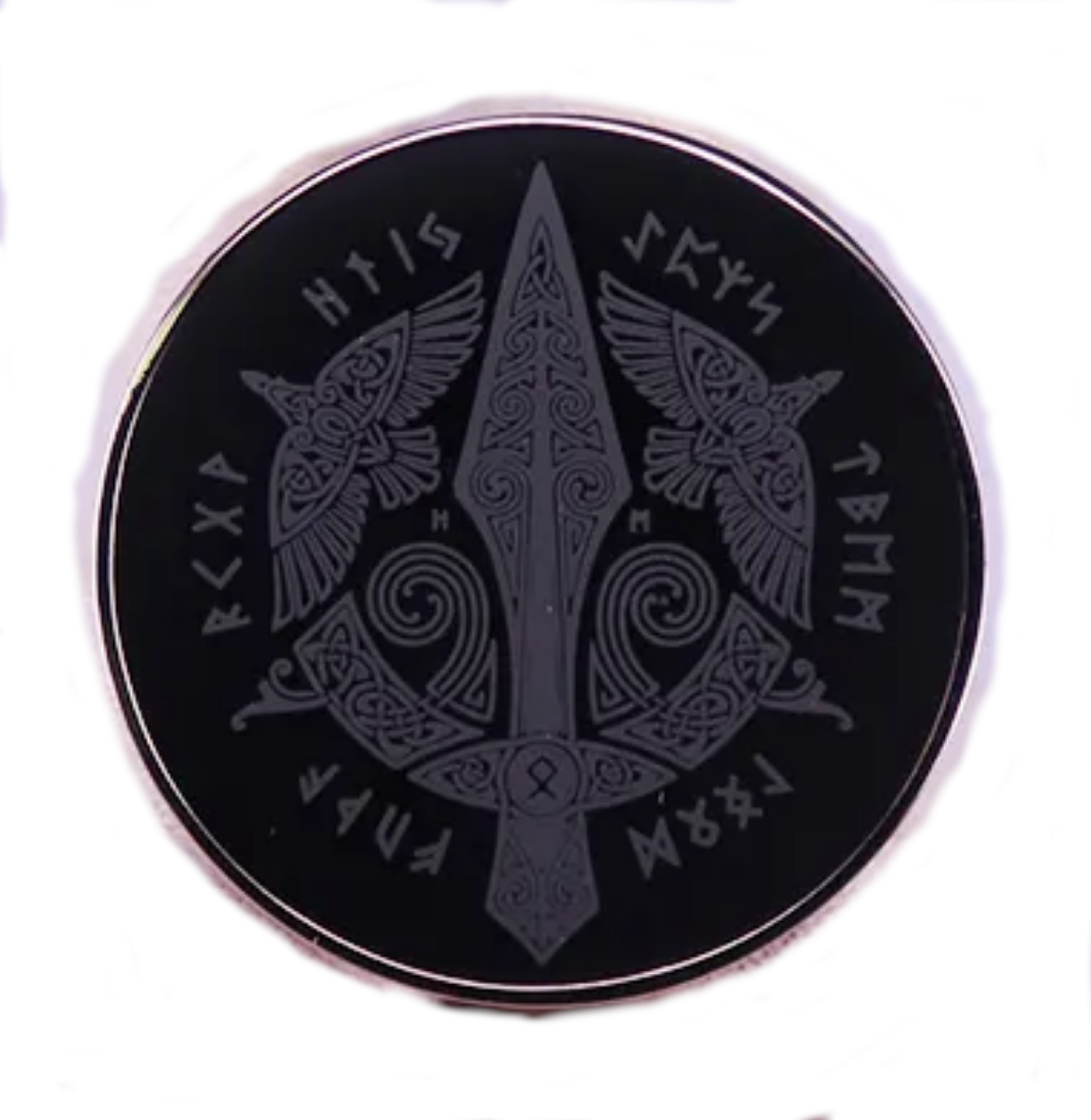 Norse Wallpaper Odin Bright Wallpaper, Paper Wall Art, The Wild Hunt