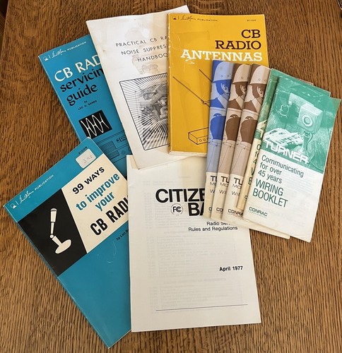 Lot of Vintage HAM CB Amateur Radio Books Pamphlets 1960s 1970s | eBay