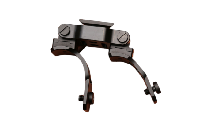 Metal PVS28 NVG Mount J Arm Binocular Double Bracket for Dual AN/PVS-14 ...