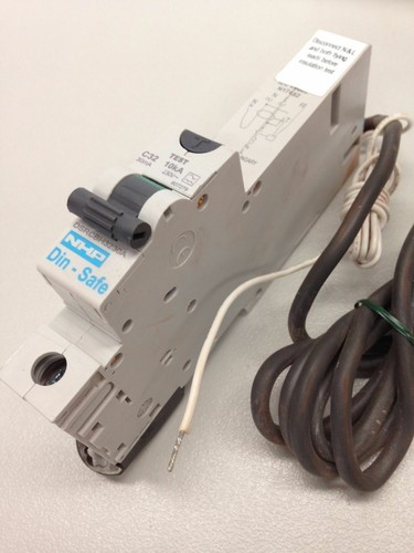 NHP TERASAKI Din-Safe RCBO DSRCBH3230A 32A C32 30mA 10kA 1P MCB Circuit ...