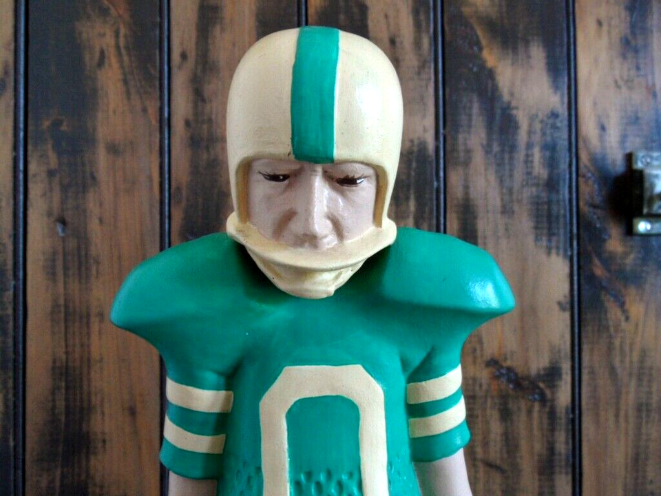orig. 1979-dated University of Oregon Ducks POT-BELLIED FOOTBALL PLAYER ...