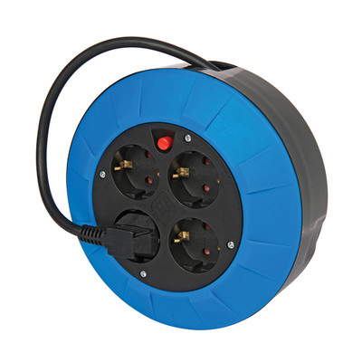 CAVO PROLUNGA SHUKO CORRENTE ELETTRICA PRESA CASA GIARDINO 5MT GARANZIA ...