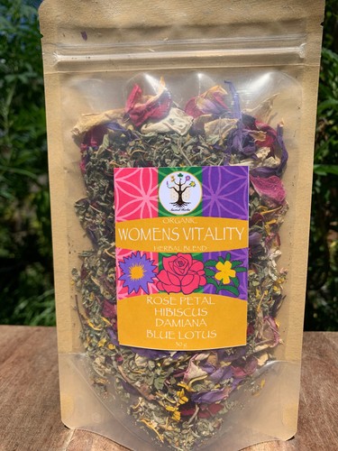 Organic Womens Vitality Herbal Tea Blend - “AWAKEN THE GODDESS WITHIN ...