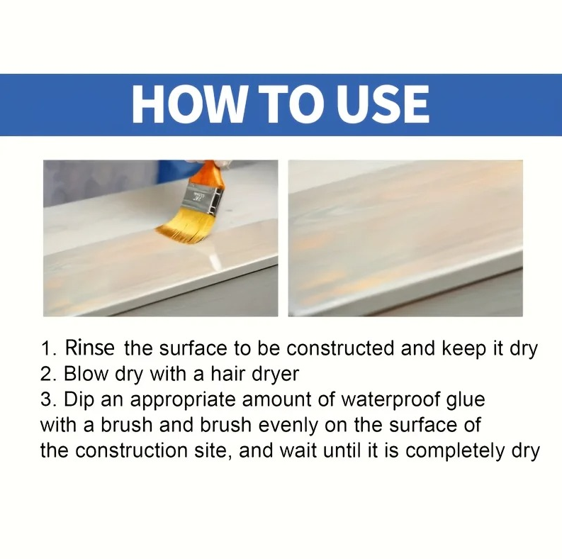 1pc Invisible Transparent Waterproof Sealant Nano Leak-Proof Clear Glue ...