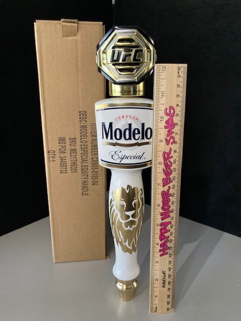 🌟 NEW Modelo Especial Cerveza UFC MMA Tall Beer Tap Handle Bar Lot | eBay