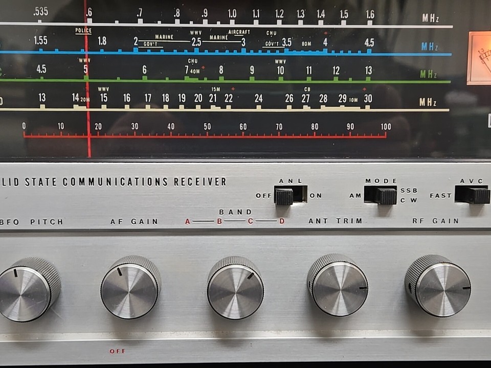 Realistic DX-150A Radio Shack AC/DC Solid State Communications ...