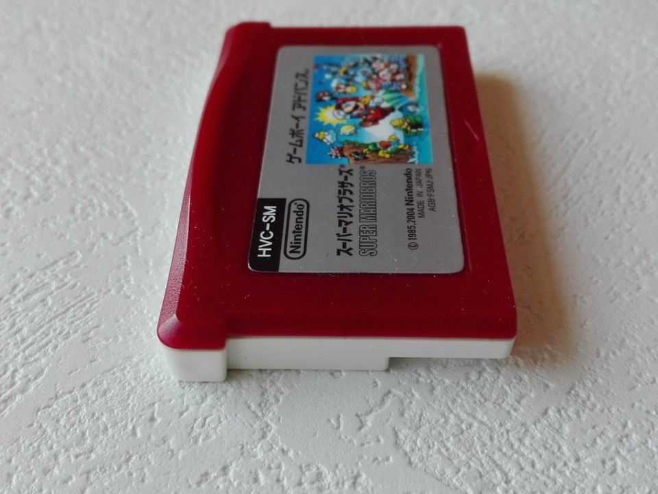 Famicom Mini Super Mario Bros. GBA Nintendo Gameboy Advance From Japan ...