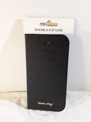Happy Plugs iPhone 6 Flip Case Black 8853 | eBay