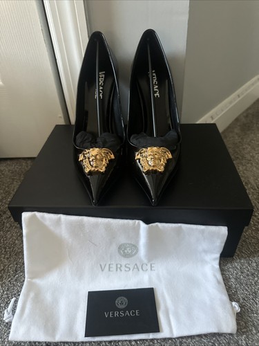 Brand New Versace Medusa Head Heels (authentic Shoes With Card And Dust ...