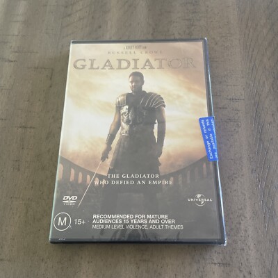 Gladiator (Single Disc Edition, DVD, 2000) Brand New In Plastic | eBay ...