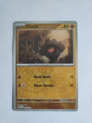 Carte Pokémon - Charbi Reverse 093/162 - Forces Temporelles EV05 | eBay